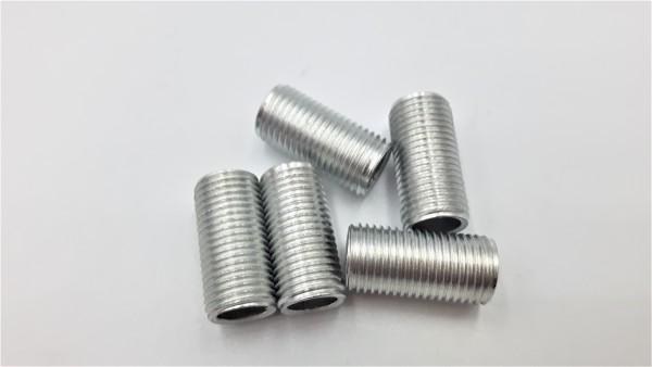 Hollow Rod M10 x 15mm Zinc Plated Allthread rod Pack of 5