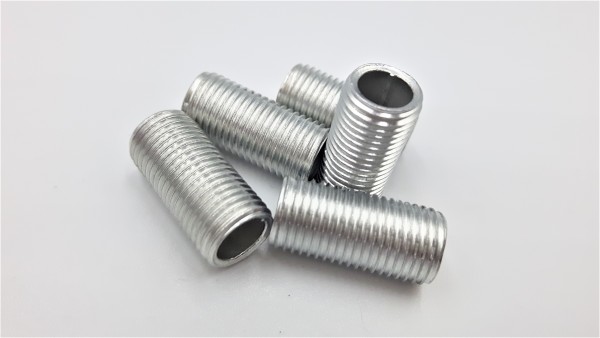 Hollow threaded rod, allthread M10 20mm length x 5 pieces