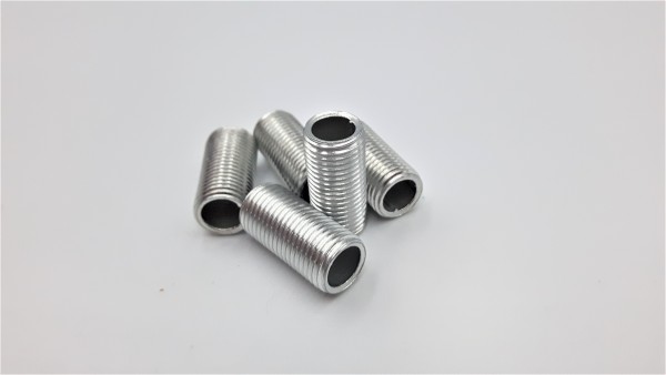 Hollow threaded rod, allthread M10 20mm length x 5 pieces