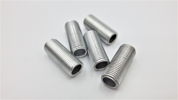 Hollow Rod M10 x 15mm Zinc Plated Allthread rod Pack of 5