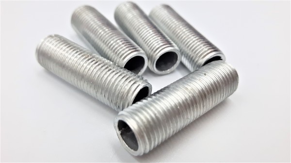 Hollow Rod M10 x 15mm Zinc Plated Allthread rod Pack of 5