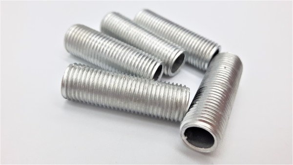 Hollow Rod M10 x 15mm Zinc Plated Allthread rod Pack of 5