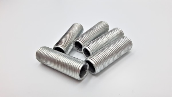 Hollow Rod M10 x 15mm Zinc Plated Allthread rod Pack of 5