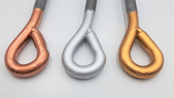 150mm Chandelier Hook Closed Loop Heavy Duty Hand Painted