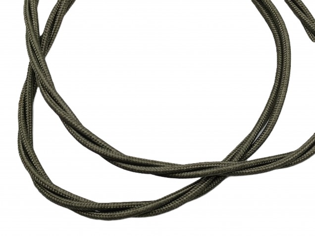 Green electrical cable 3 core 0.75mm