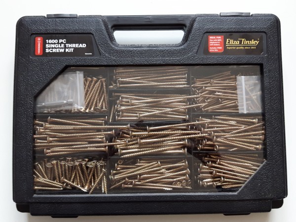 1600 pc single thread screw kit