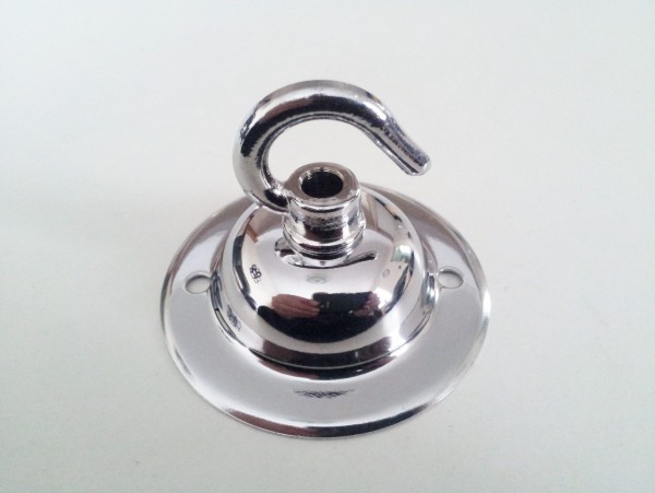 Ceiling Rose Hook Plate Hanging Suspension Fixing Plate 5 finishes