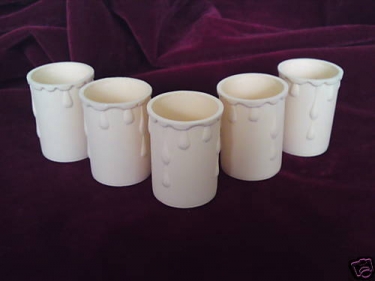 Candle tubes, candle sleeves, chandelier candle tubes