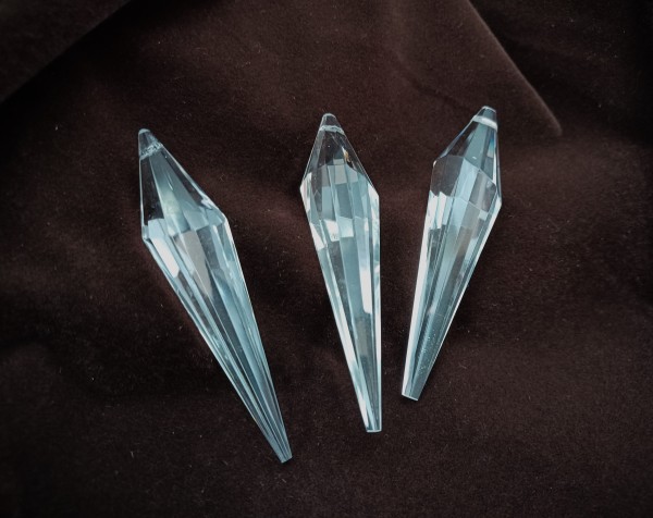 Glass Chandelier Drop Pack Of Three