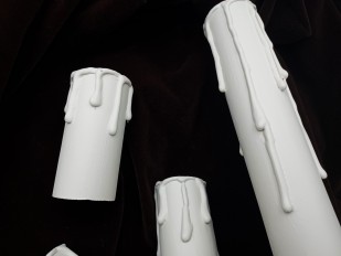 Candle Tube magnolia Drip Card 33mm width all heights